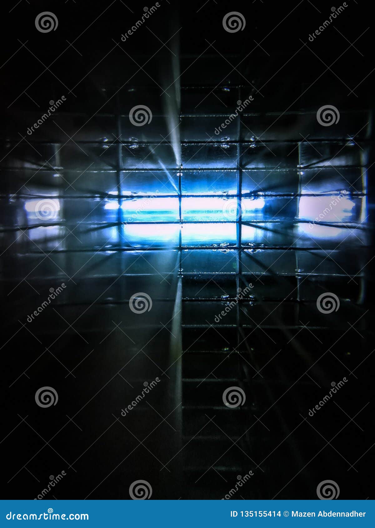Infinity mirror stock photo. Image of mirror, vision - 135155414