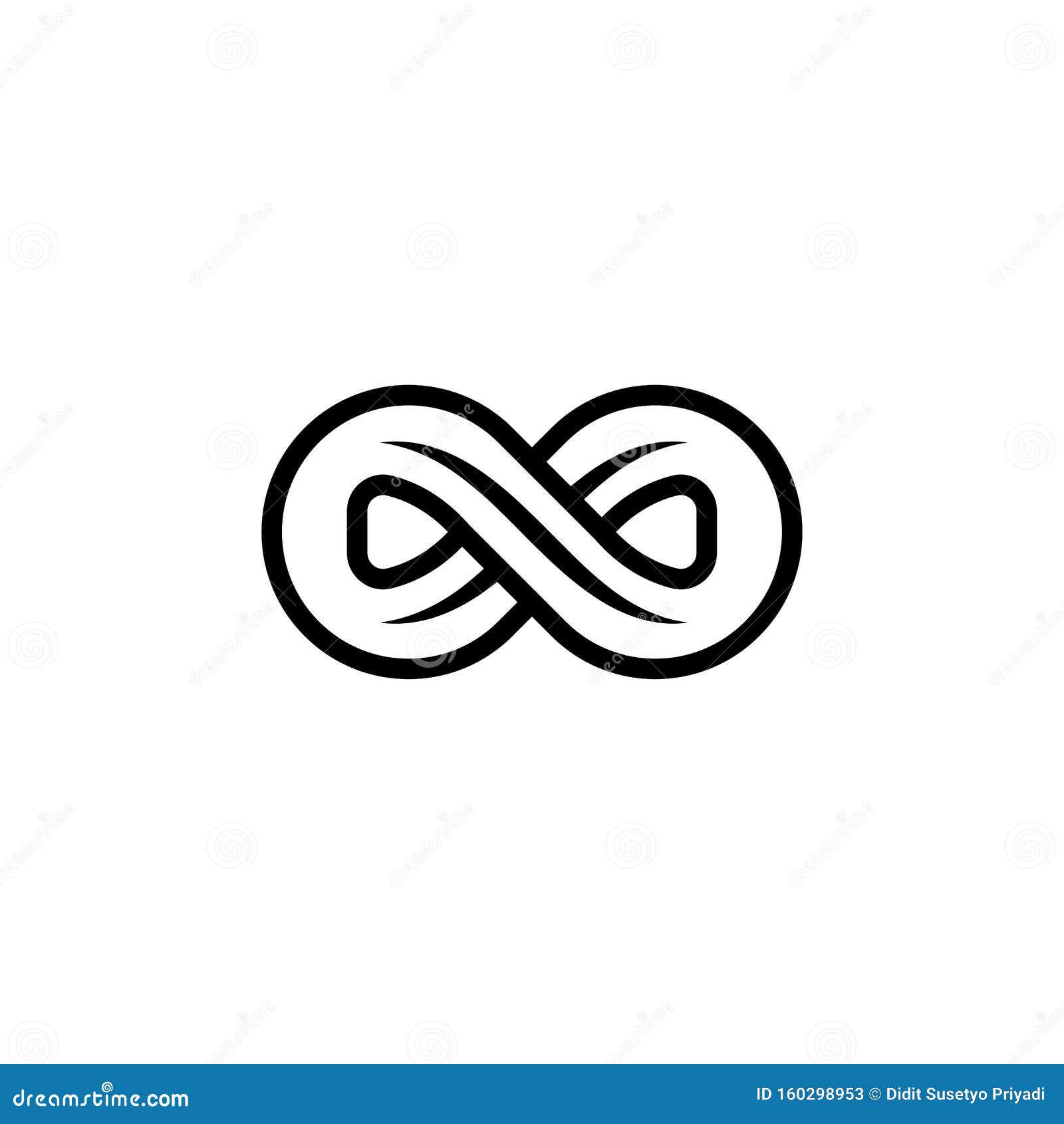 Music - Infinity Symbol. Repetition And Unlimited Cyclicity Sign ...