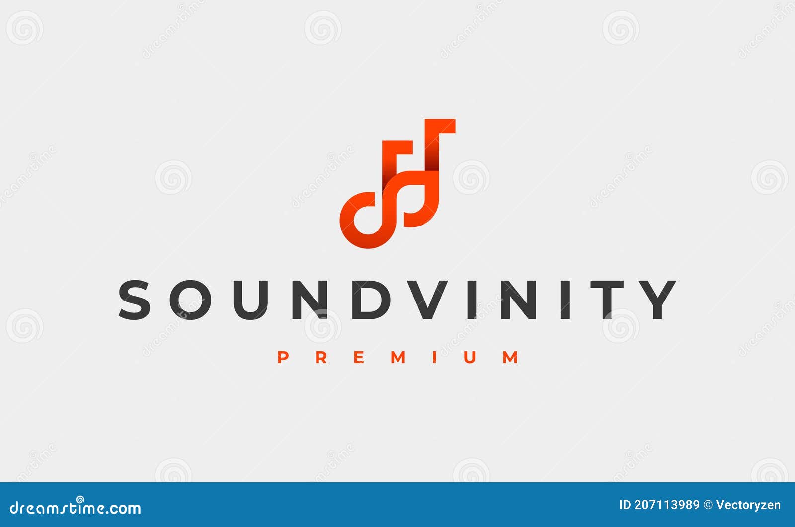 Music - Infinity Symbol. Repetition And Unlimited Cyclicity Sign ...