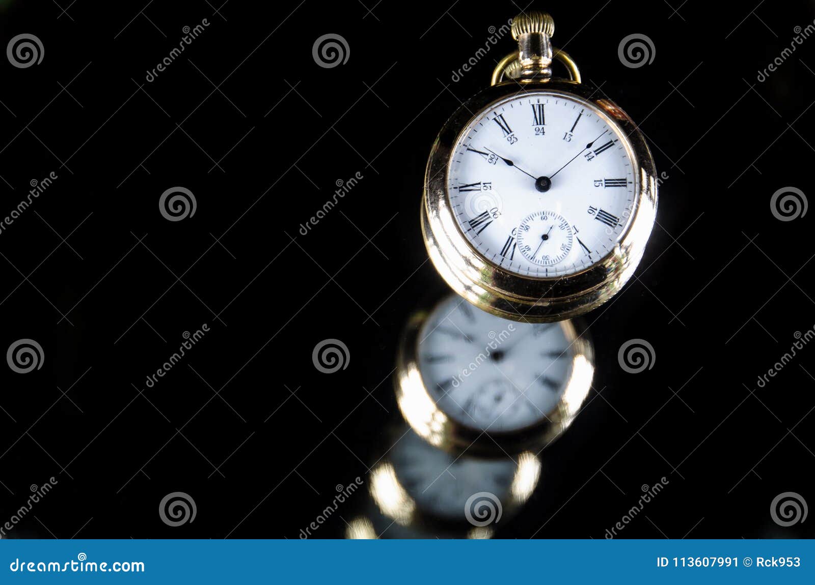 Infinity and the Never Ending Progression of Time Stock Image - Image ...