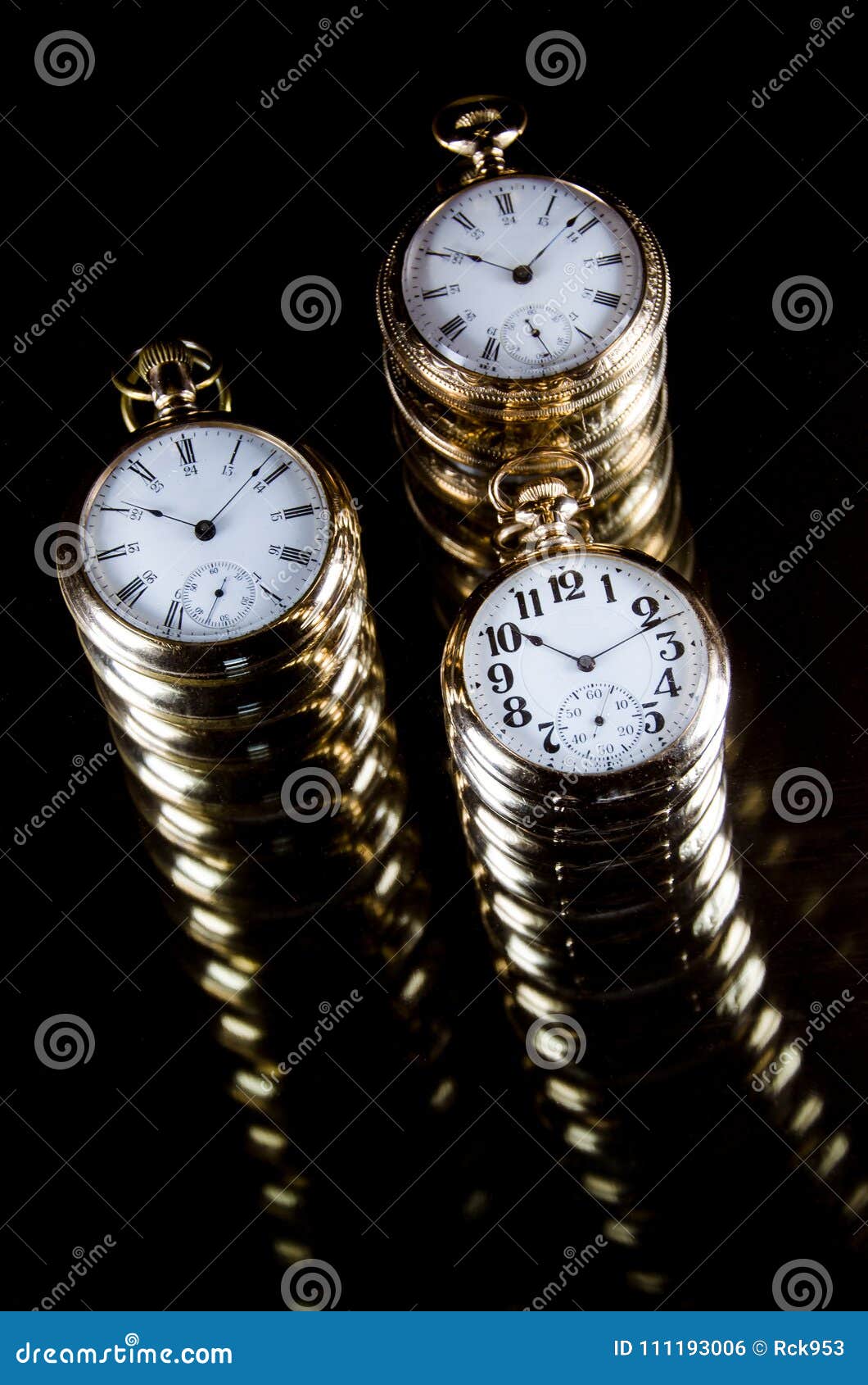 Infinity and the Never Ending Progression of Time Stock Photo - Image ...