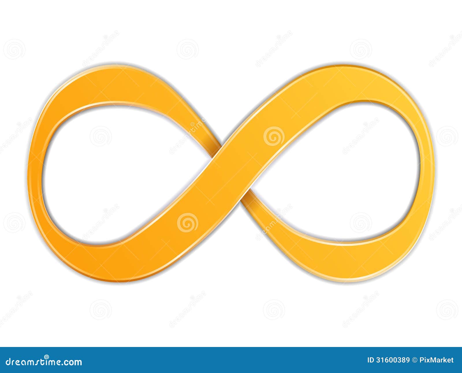 Infinity stock vector. Illustration of infinity, graphic - 31600389