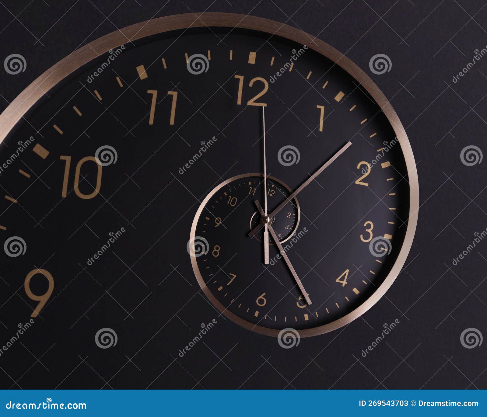 Infinity and Other Time Related Concepts. Clock Hands and Twisted Hour ...