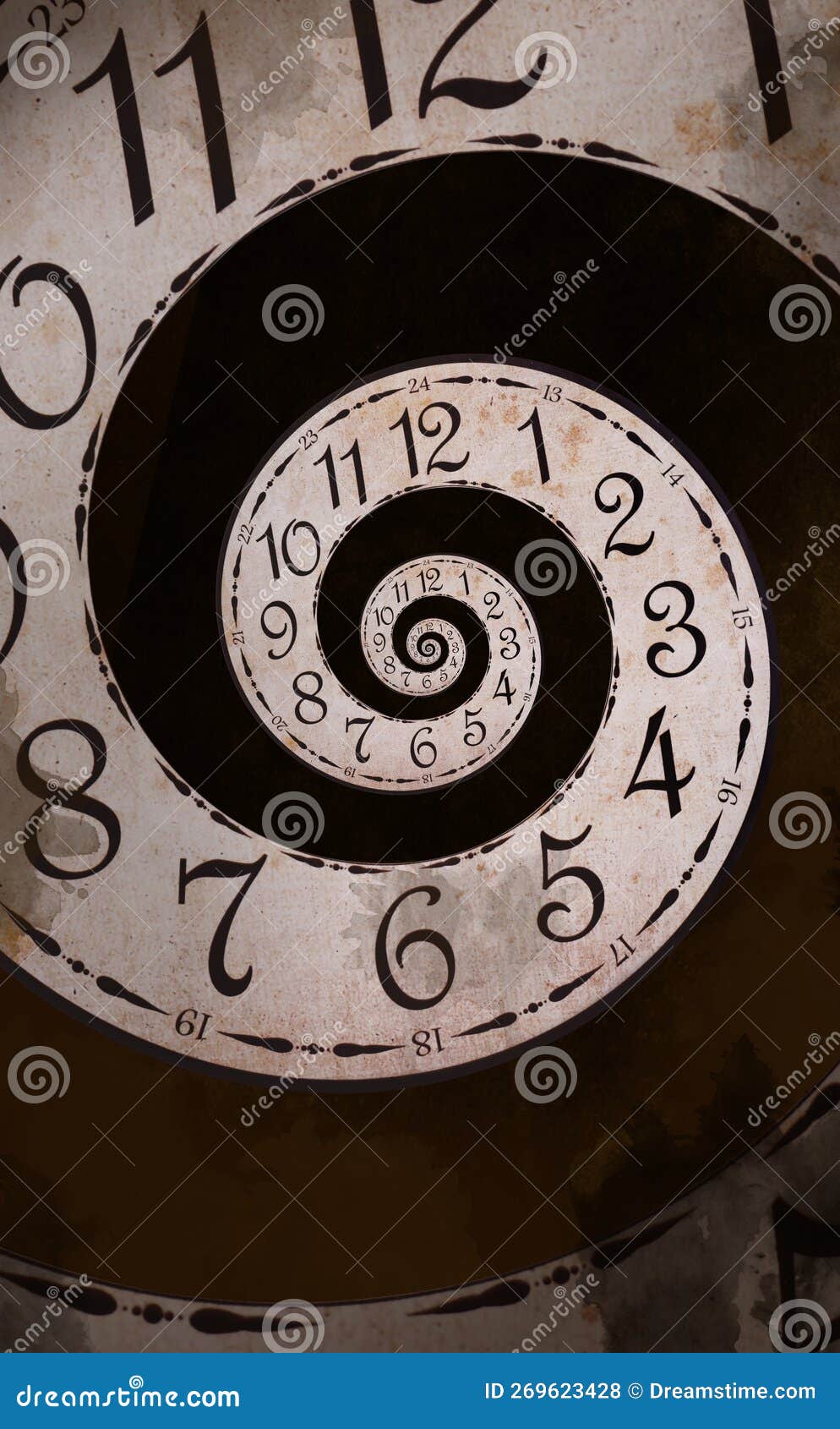 Numbers On The Clock Royalty-Free Stock Photo | CartoonDealer.com #48974913