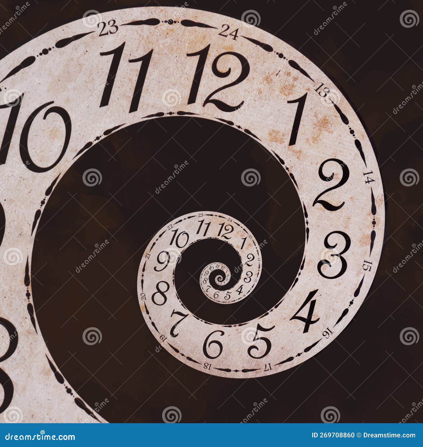 Infinity and Other Time Related Concepts. Twisted Hour Numbers. Clock ...