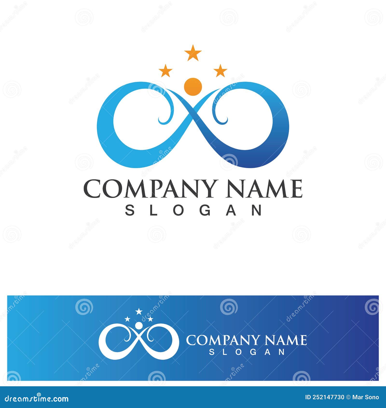 Infinity People Family Care Logo Design Vector Stock Vector ...