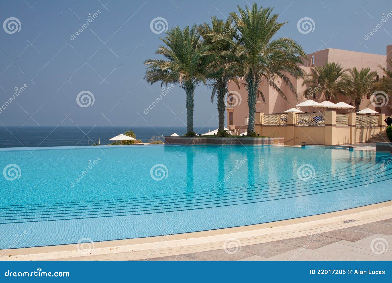 Infinity Pool stock image. Image of swimming, poolside - 22017205