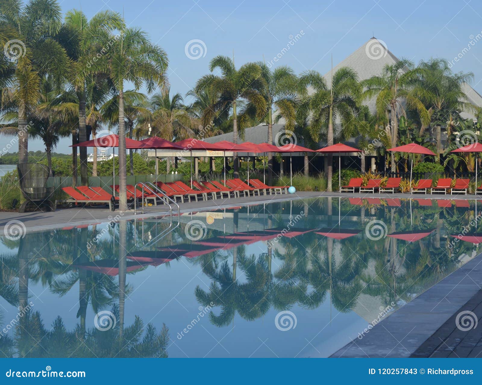 Infinity Pool At Escala Hotel In Tagaytay City, Philippines Editorial ...