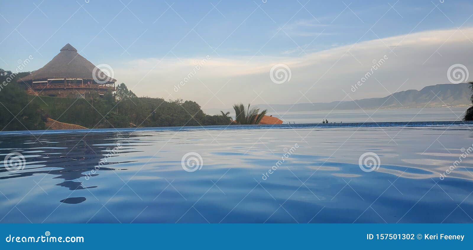 The Infinity Pool at Monte Coxala Stock Photo - Image of water, monte ...