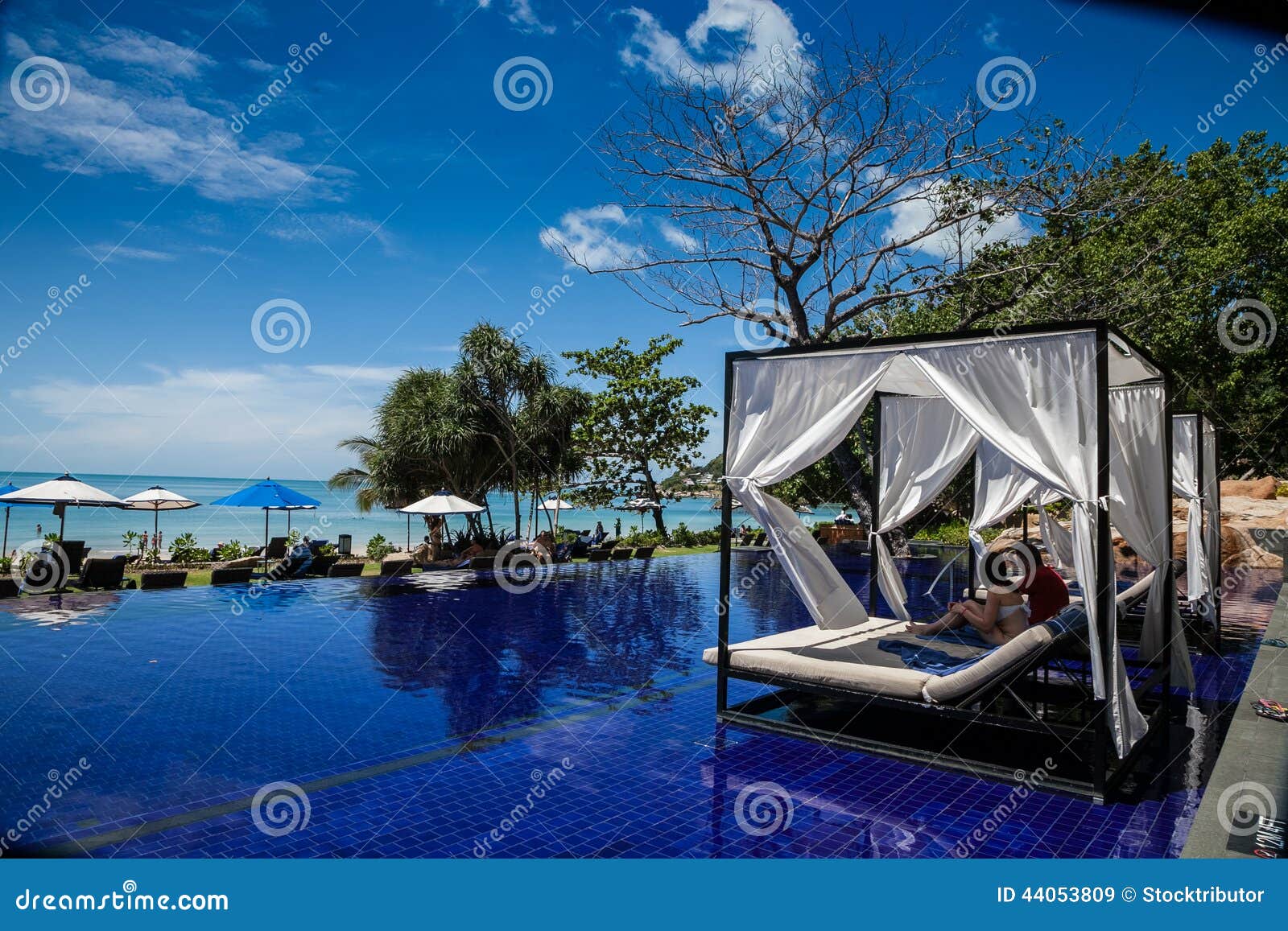 Infinity Pool At Escala Hotel In Tagaytay City, Philippines Editorial ...