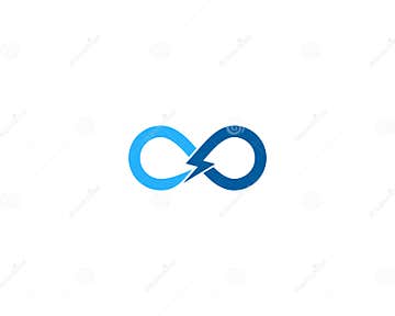 Infinity Power Energy Icon Logo Design Element Stock Vector ...
