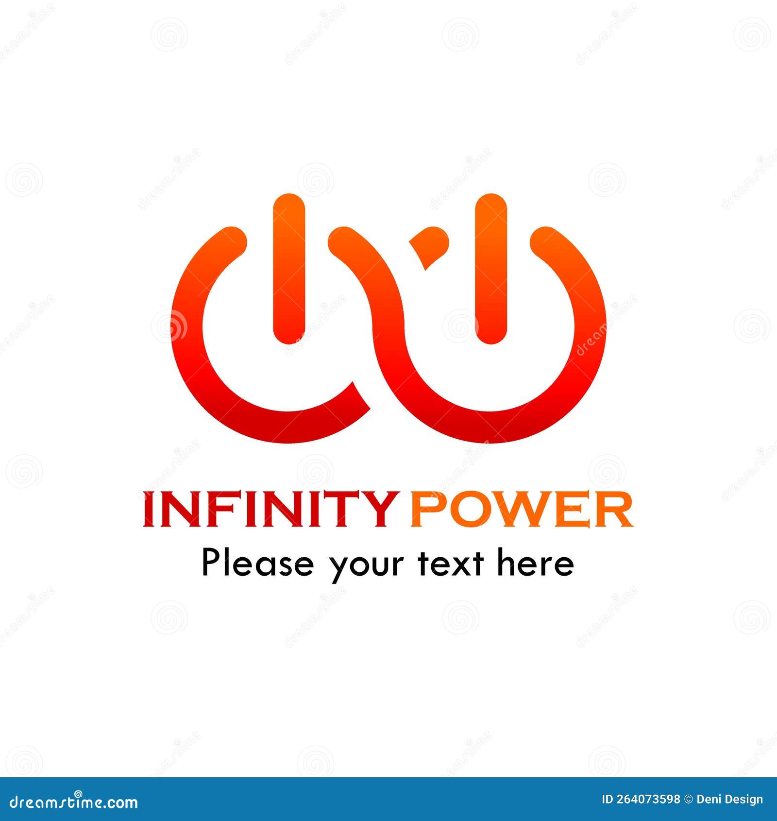 Infinity power logo stock illustration. Illustration of corporate ...