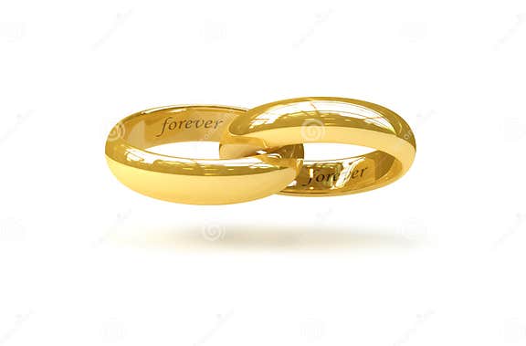 Infinity rings stock illustration. Illustration of engage - 821758