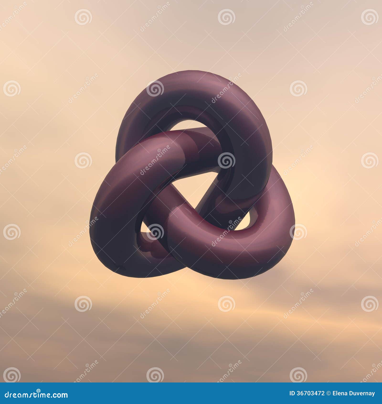 Infinity Shape Logo, Three OOO Letters Connection, Thin Parallel ...