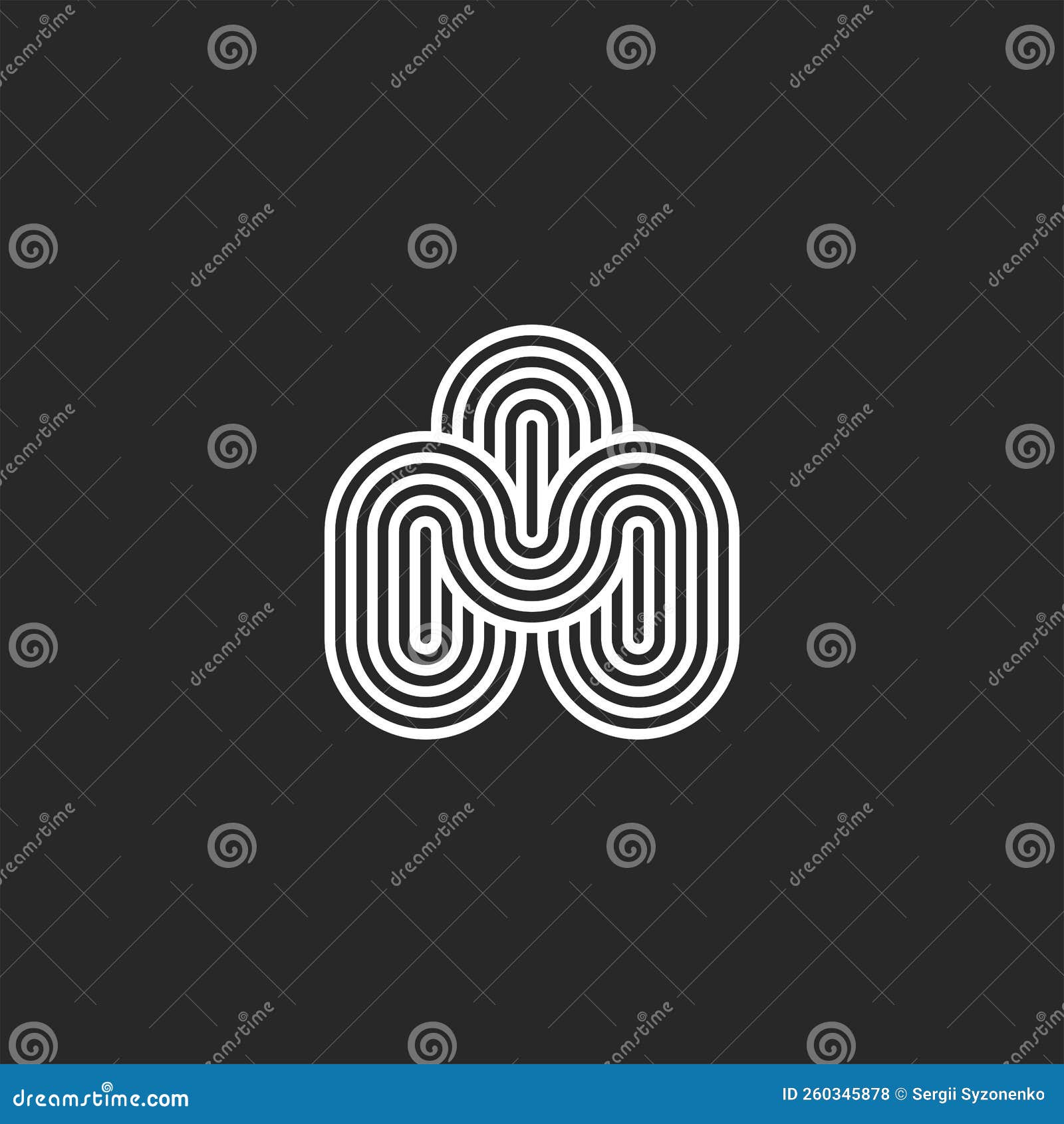 Infinite Loops Cartoon Vector | CartoonDealer.com #27291911