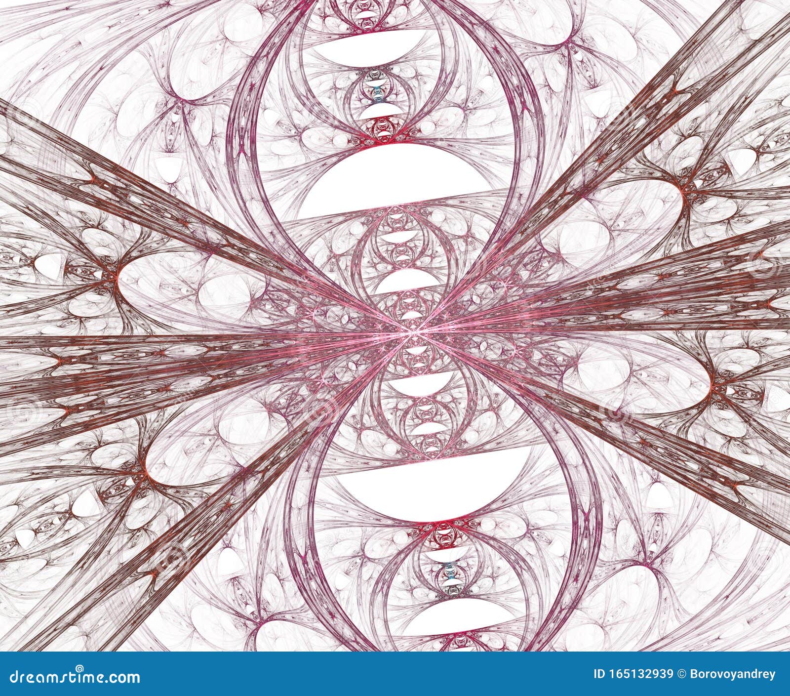 Infinity Sign. Abstract High Resolution Fractal Background With Shining ...