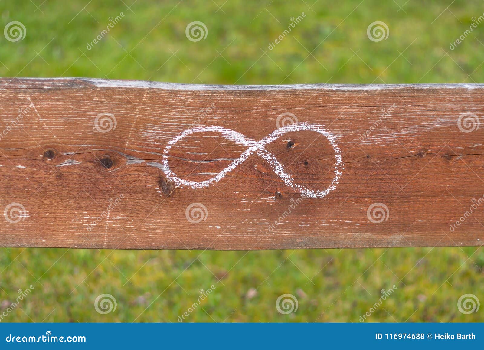 Infinity Sign On A Board Royalty-Free Stock Image | CartoonDealer.com ...