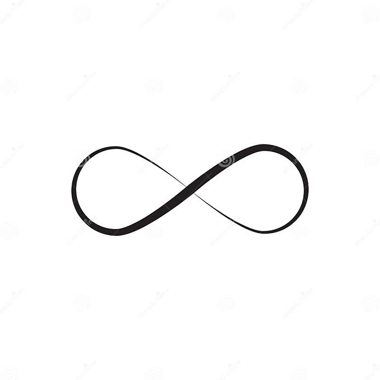 Infinity sign vector icon stock vector. Illustration of unlimited ...