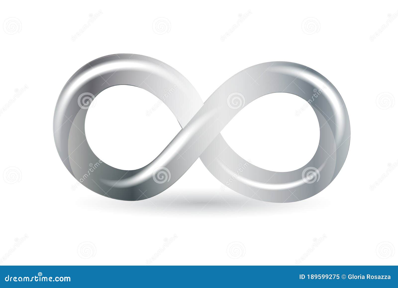 Infinity Silver Metallic Glossy Icons, Eternity, Infinite, Endless ...