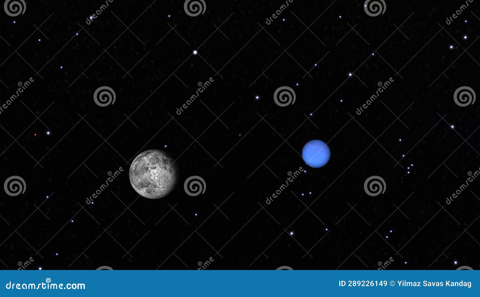 Infinity from the Sky. Space and Planets Stock Illustration ...