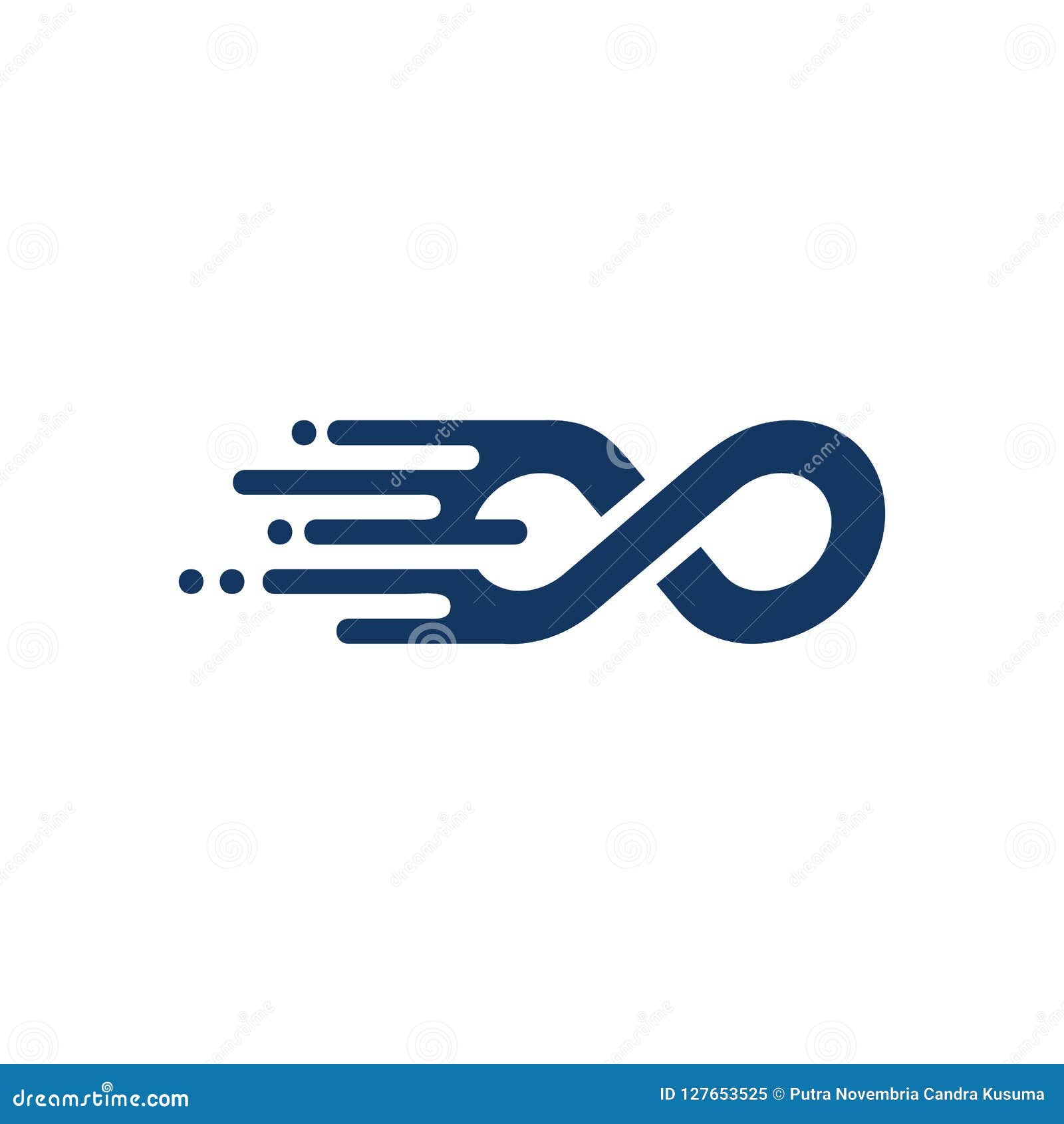 Infinity Speed Logo Icon Design Stock Vector - Illustration of ...