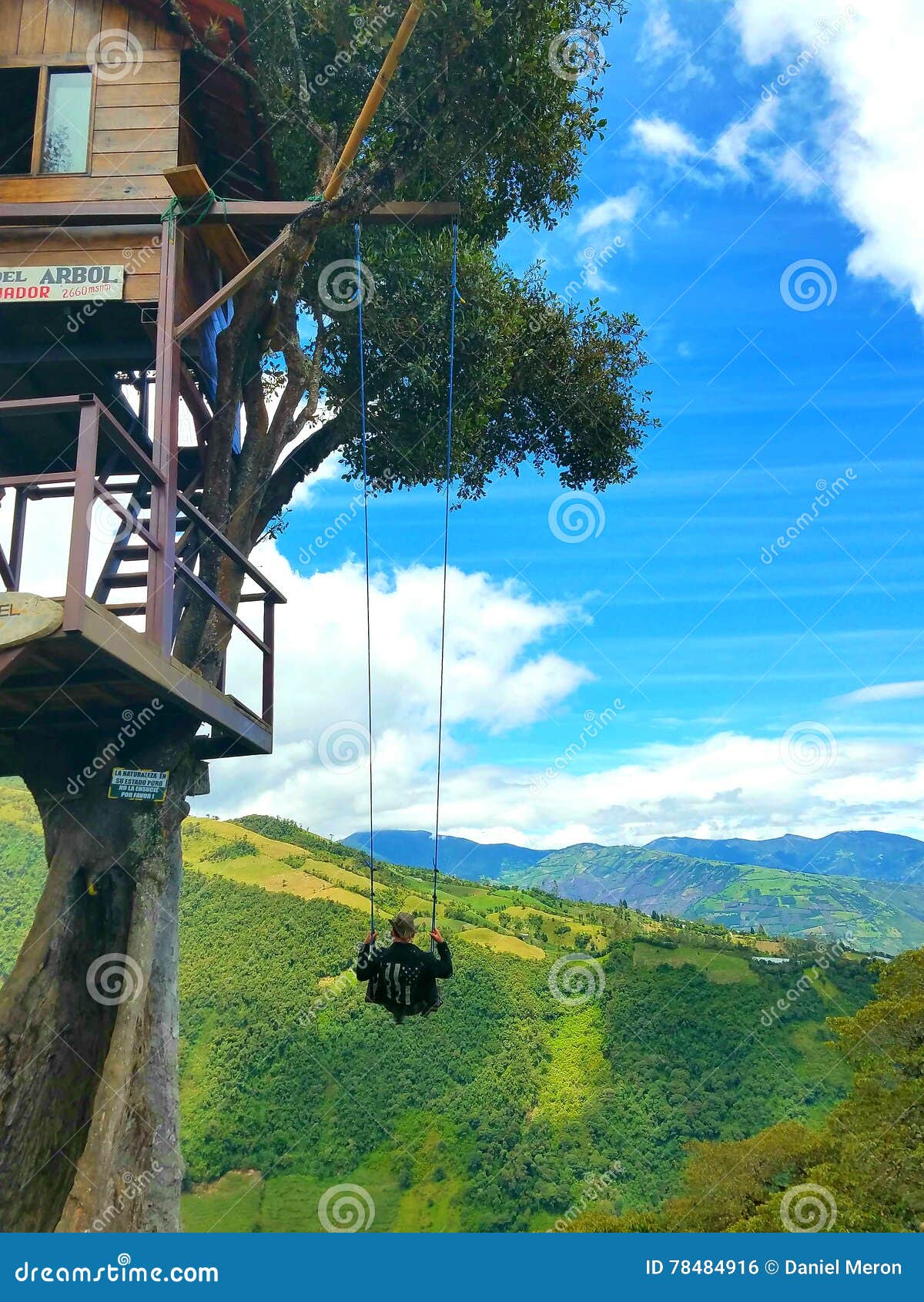 Infinity swing stock photo. Image of landscape, house - 78484916