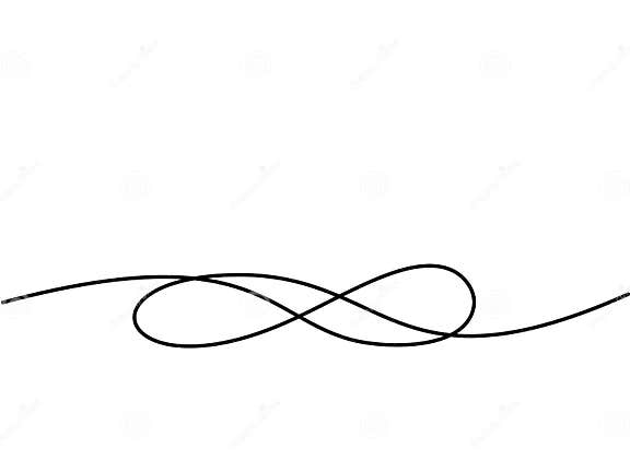 Infinity Symbol. Continuous Line Drawing Icon Stock Vector ...