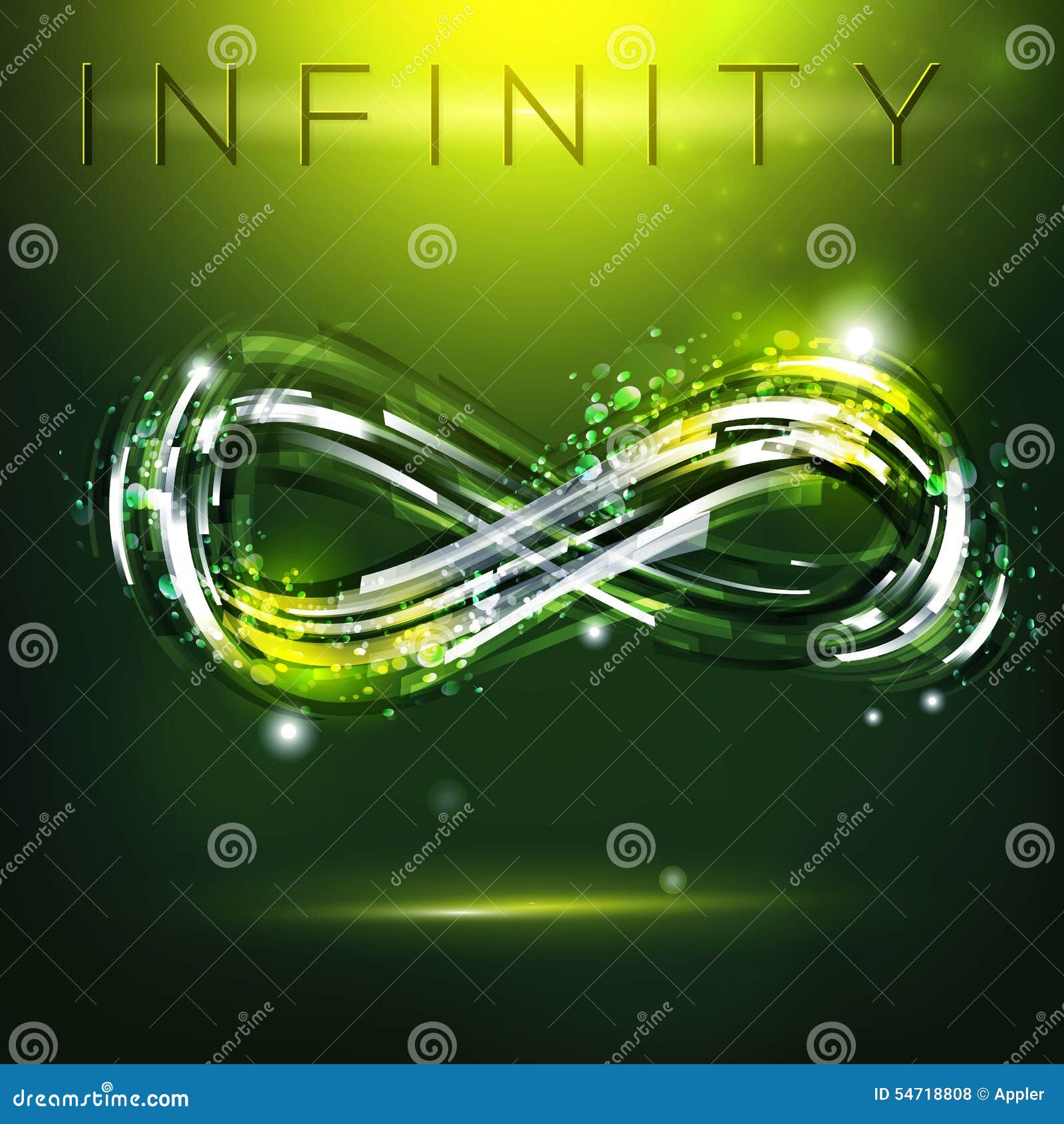 Green Infinity Sign
