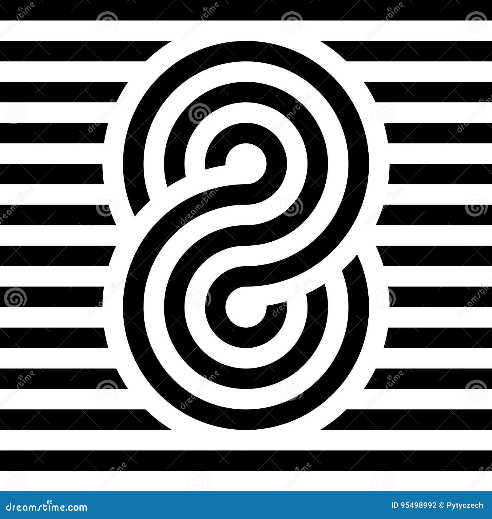 Infinity Symbol Icon. Representing the Concept of Infinite, Limitless ...