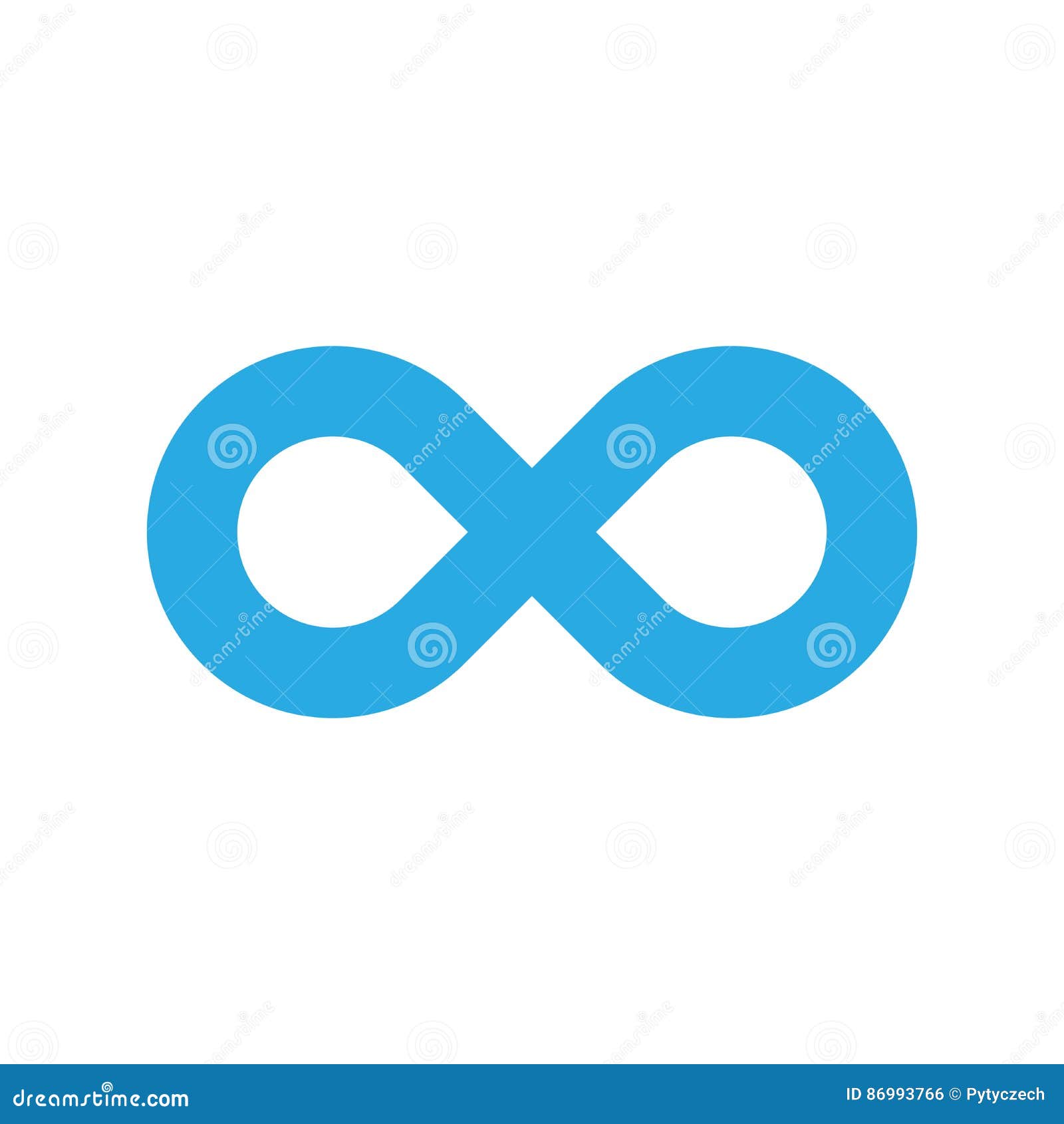 Infinity Symbol Icon. Representing The Concept Of Infinite, Limitless ...