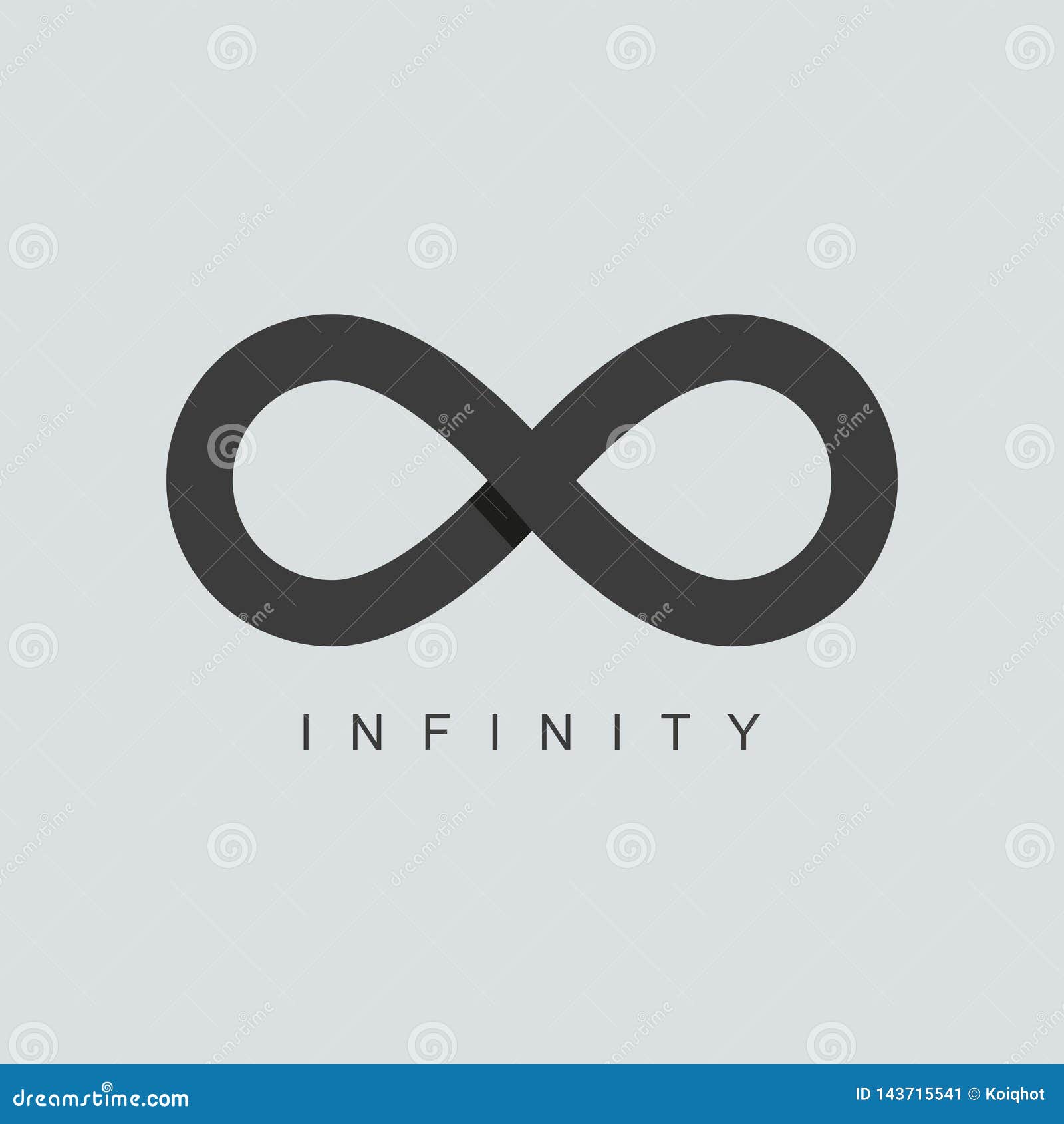Infinity Symbol, Infinite Logo, Limitless Sign Stock Vector ...