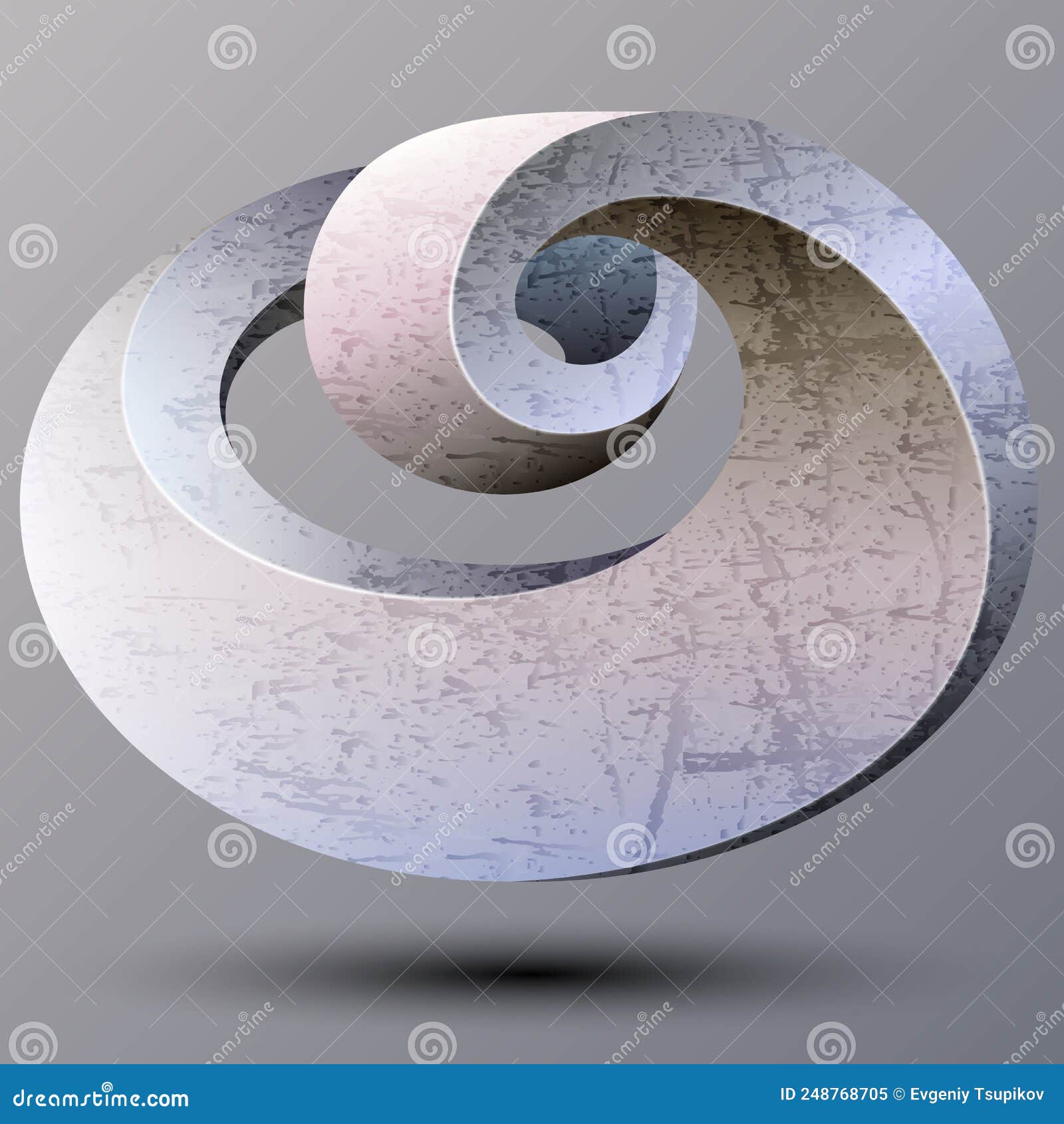 The Infinity symbol. stock vector. Illustration of blue - 248768705