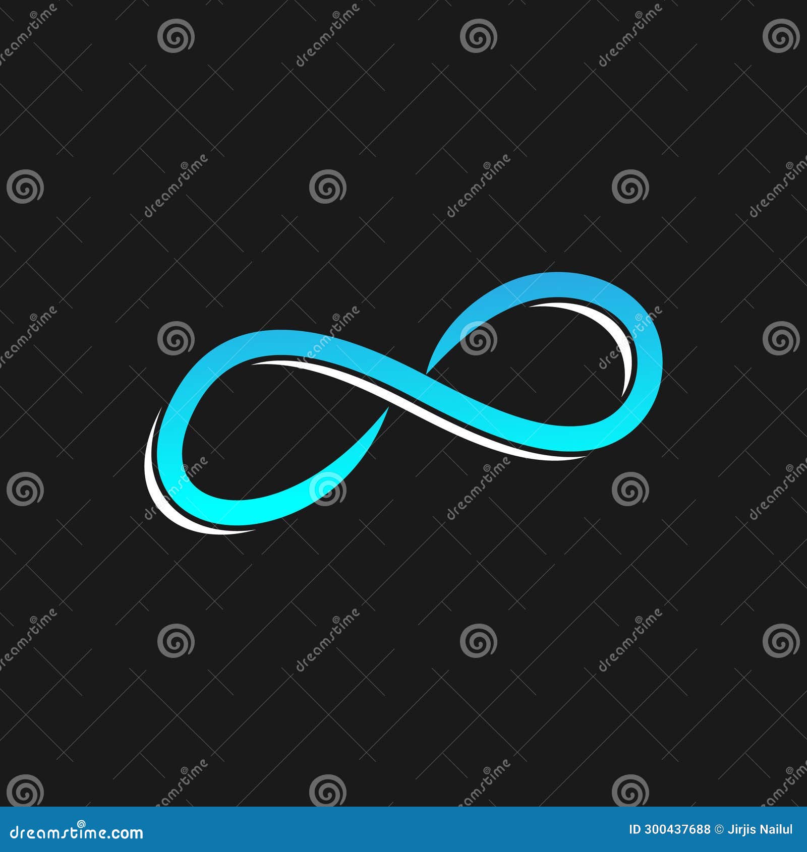 Infinity Symbol Limitless Logo Design Stock Illustration - Illustration ...