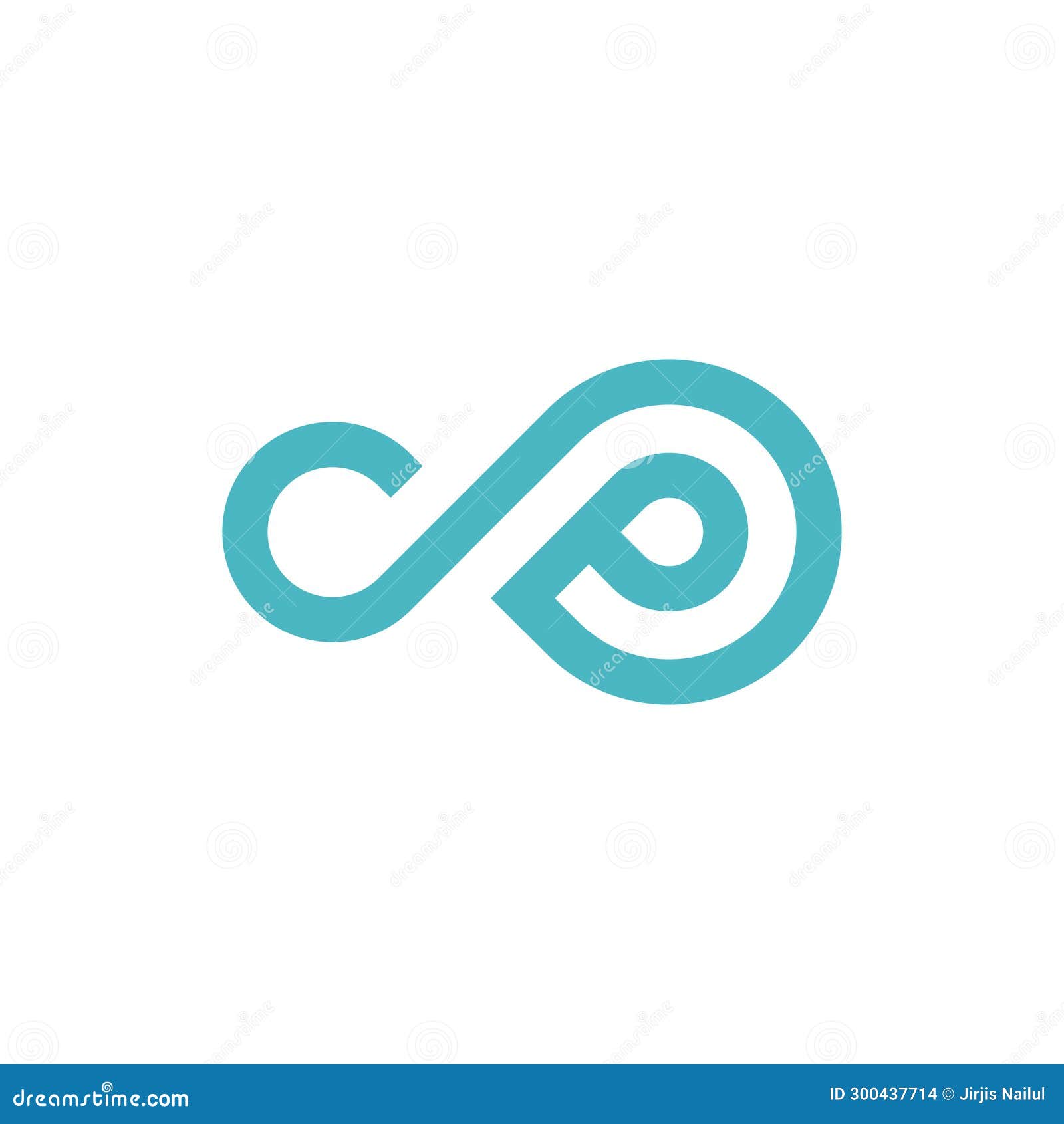 Infinity Symbol Limitless Logo Design Stock Illustration - Illustration ...