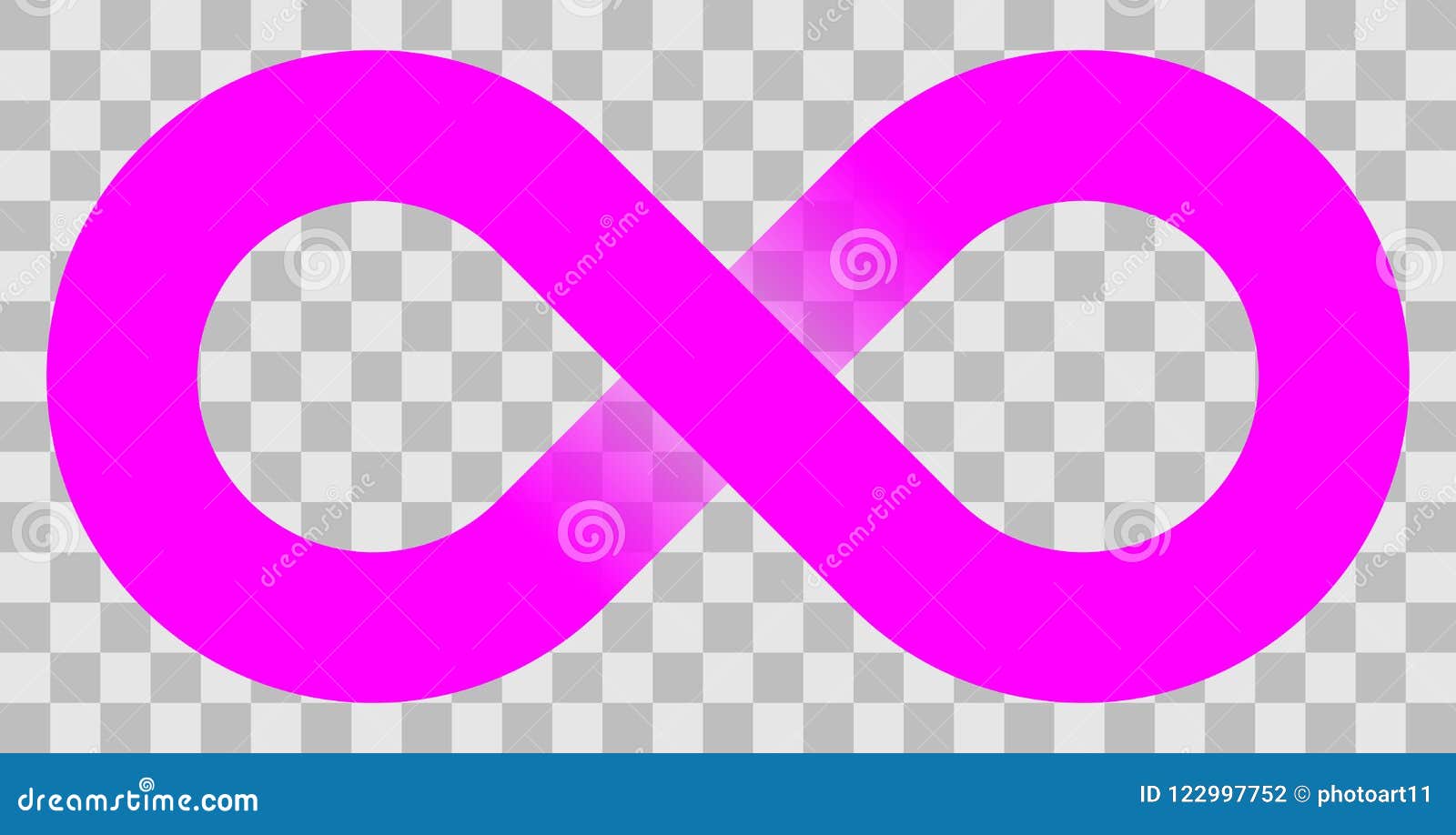 Infinity Symbol Purple - Simple with Transparency Eps 10 - Isolated ...