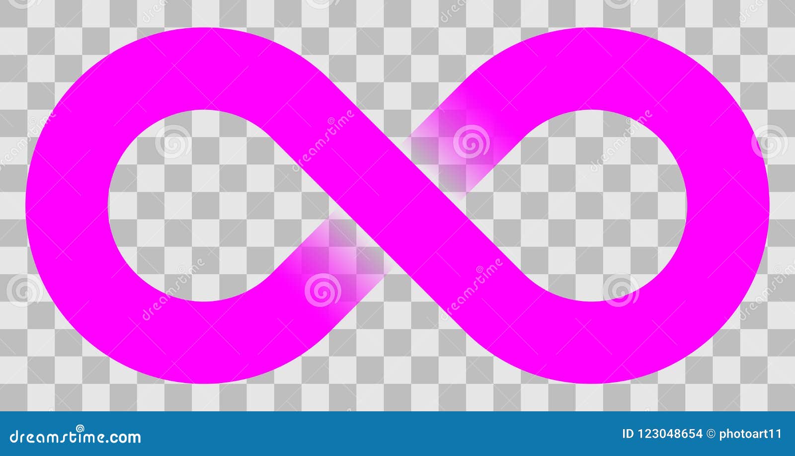 Infinity Symbol Purple - Simple with Transparency Eps 10 - Isolated ...