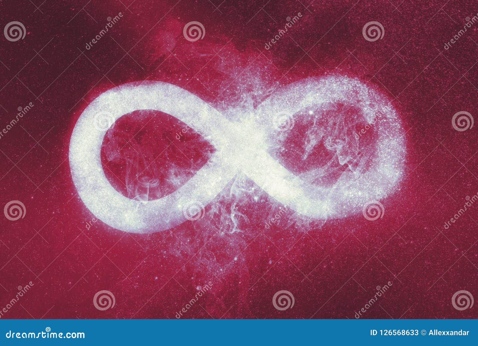 Infinity Symbol or Sign. Abstract Background Stock Illustration ...