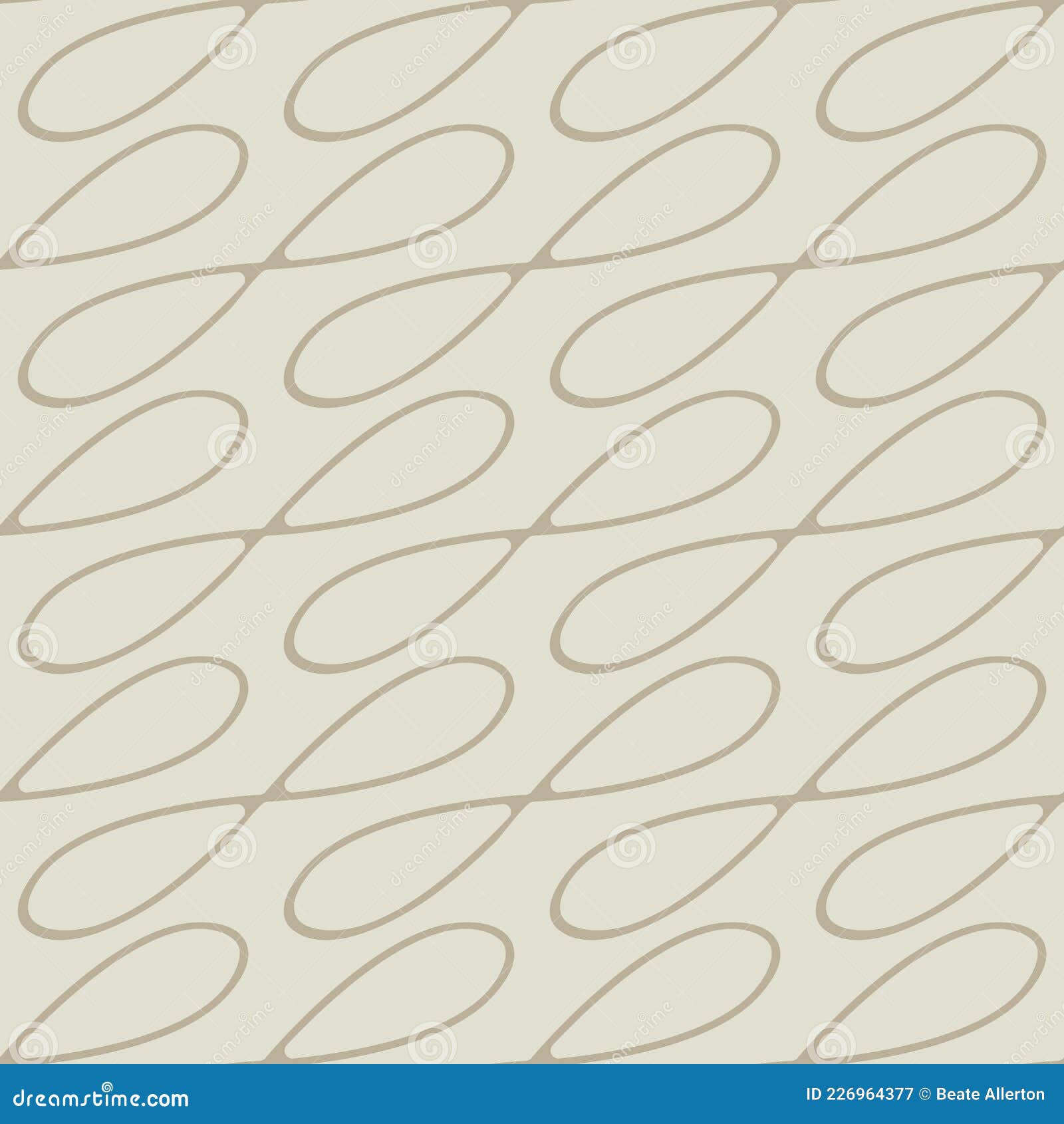 Infinity Symbol Sign Vector Seamless Pattern Background. Light Beige ...