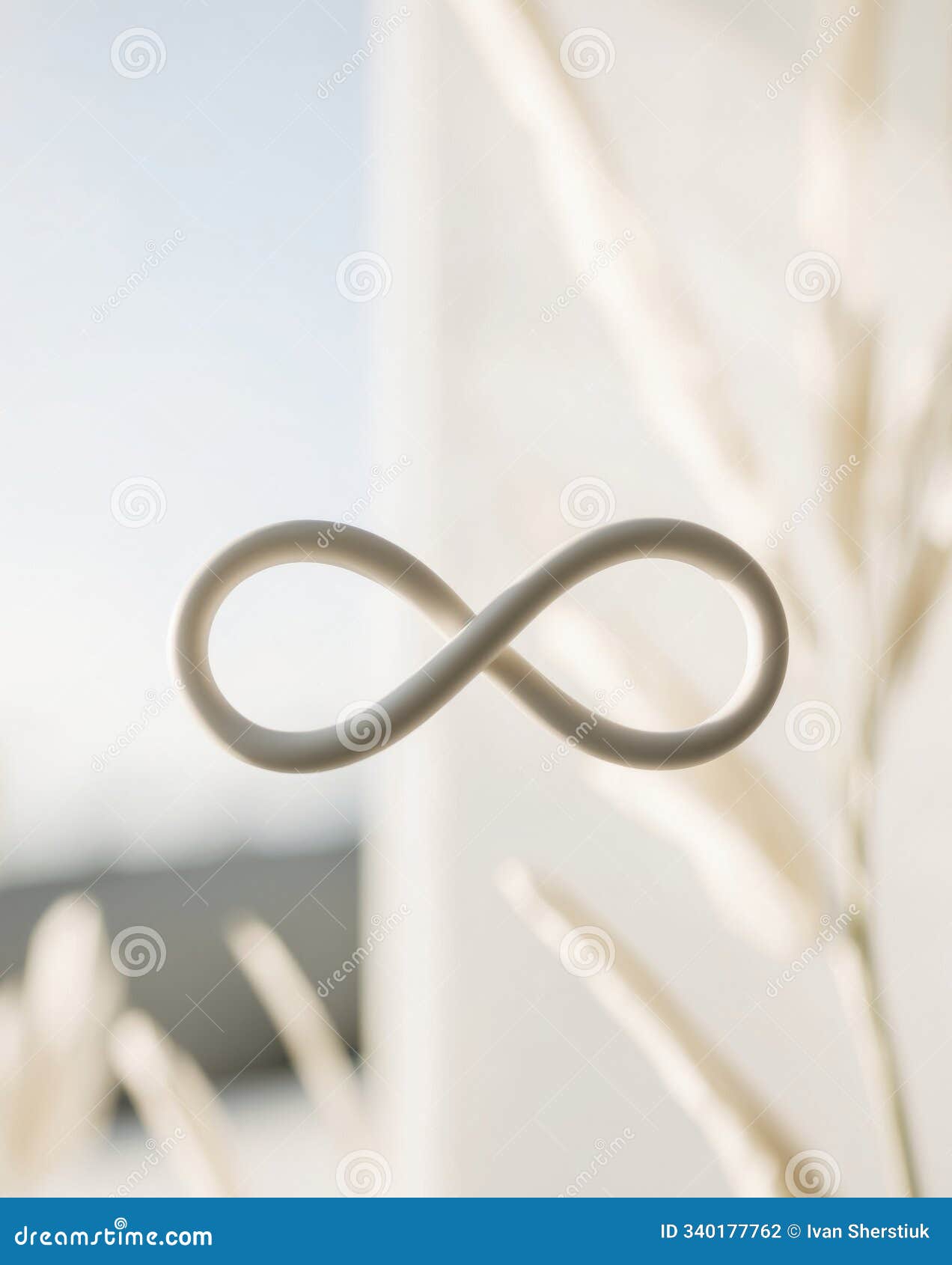 Infinity Symbol Taken in Lower Shutter Speed. Stock Photo - Image of ...