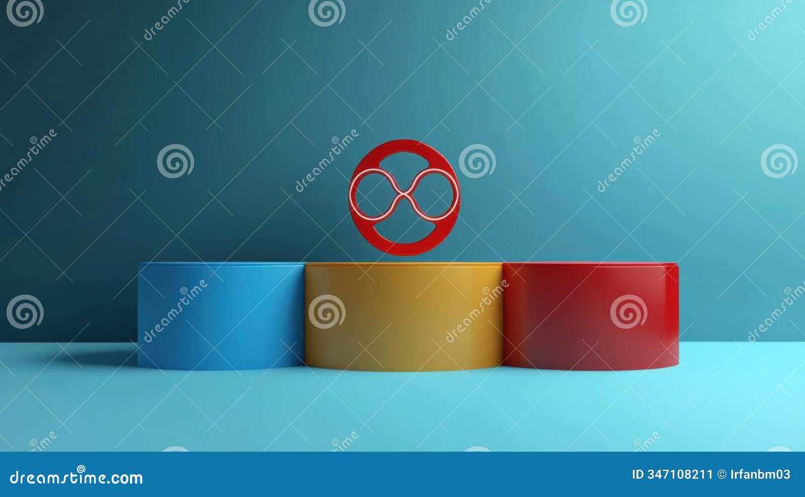 Infinity Symbol on Three Platforms - a Concept of Continuous Growth and ...