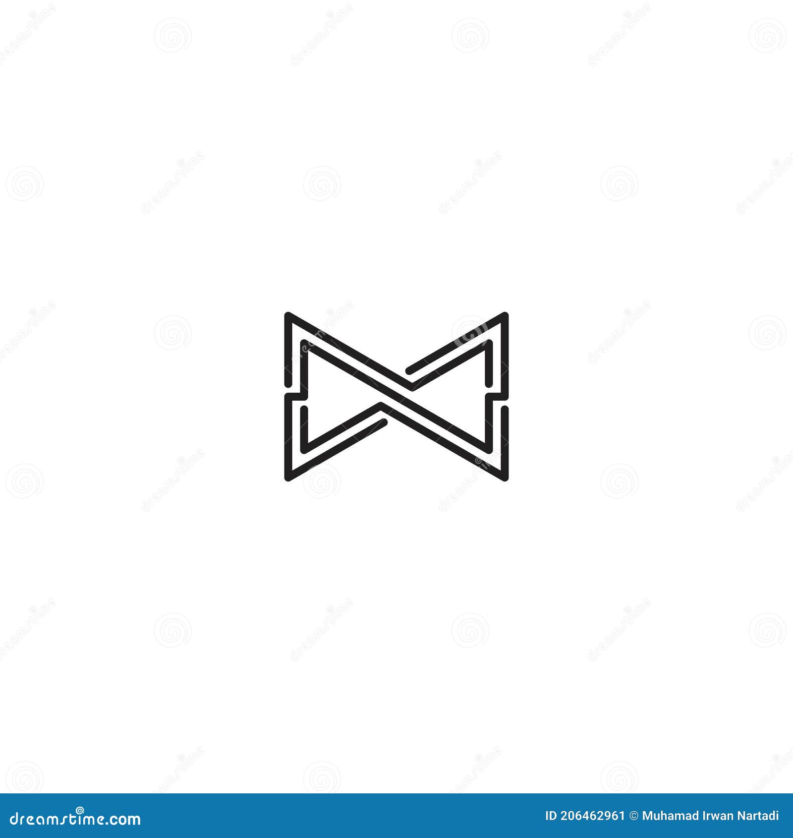 Infinity Symbol Triangle Line Logo Icon Vector Stock Vector ...