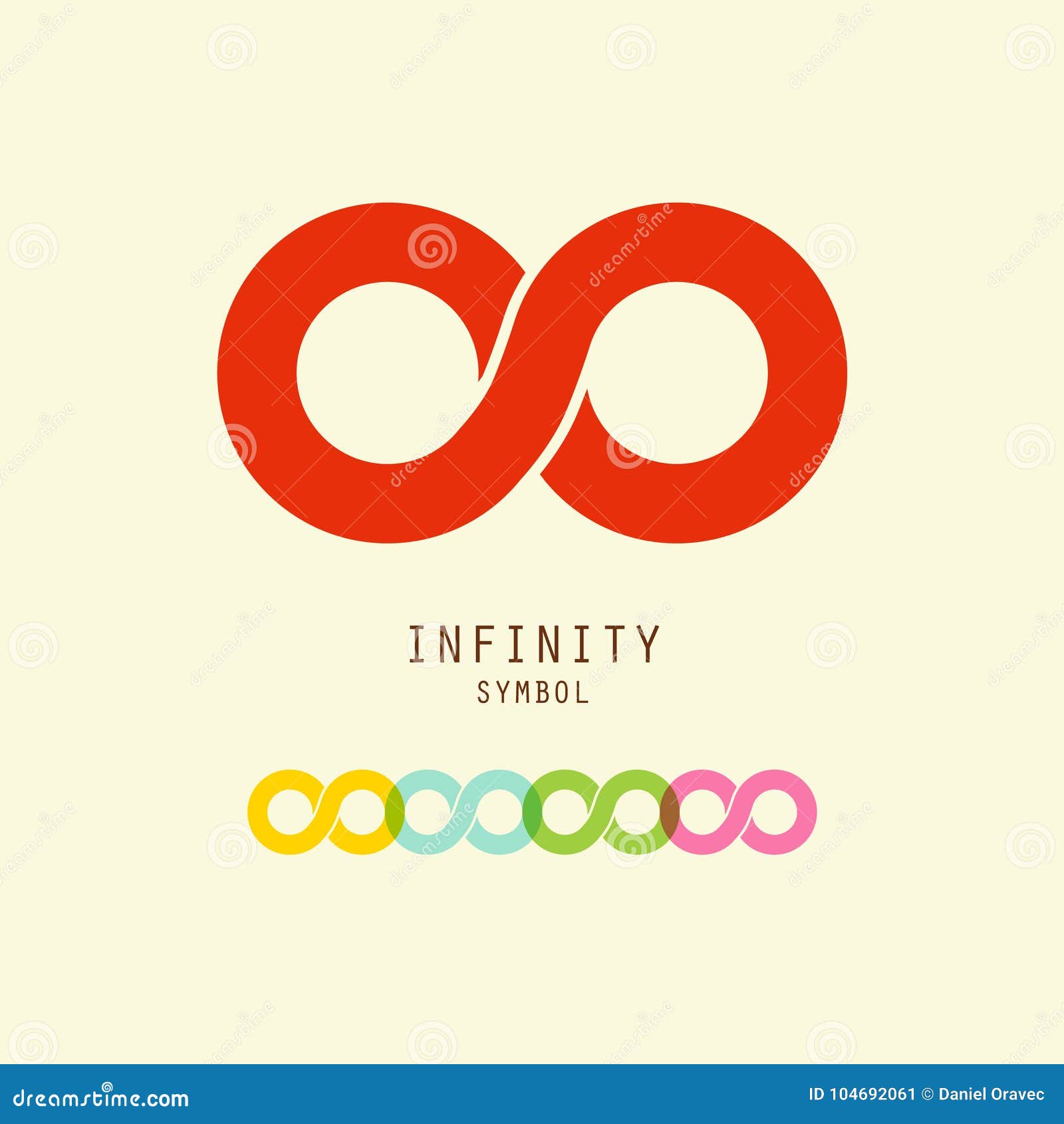 Infinity Symbol - Vector Endless Icons Stock Vector - Illustration of ...
