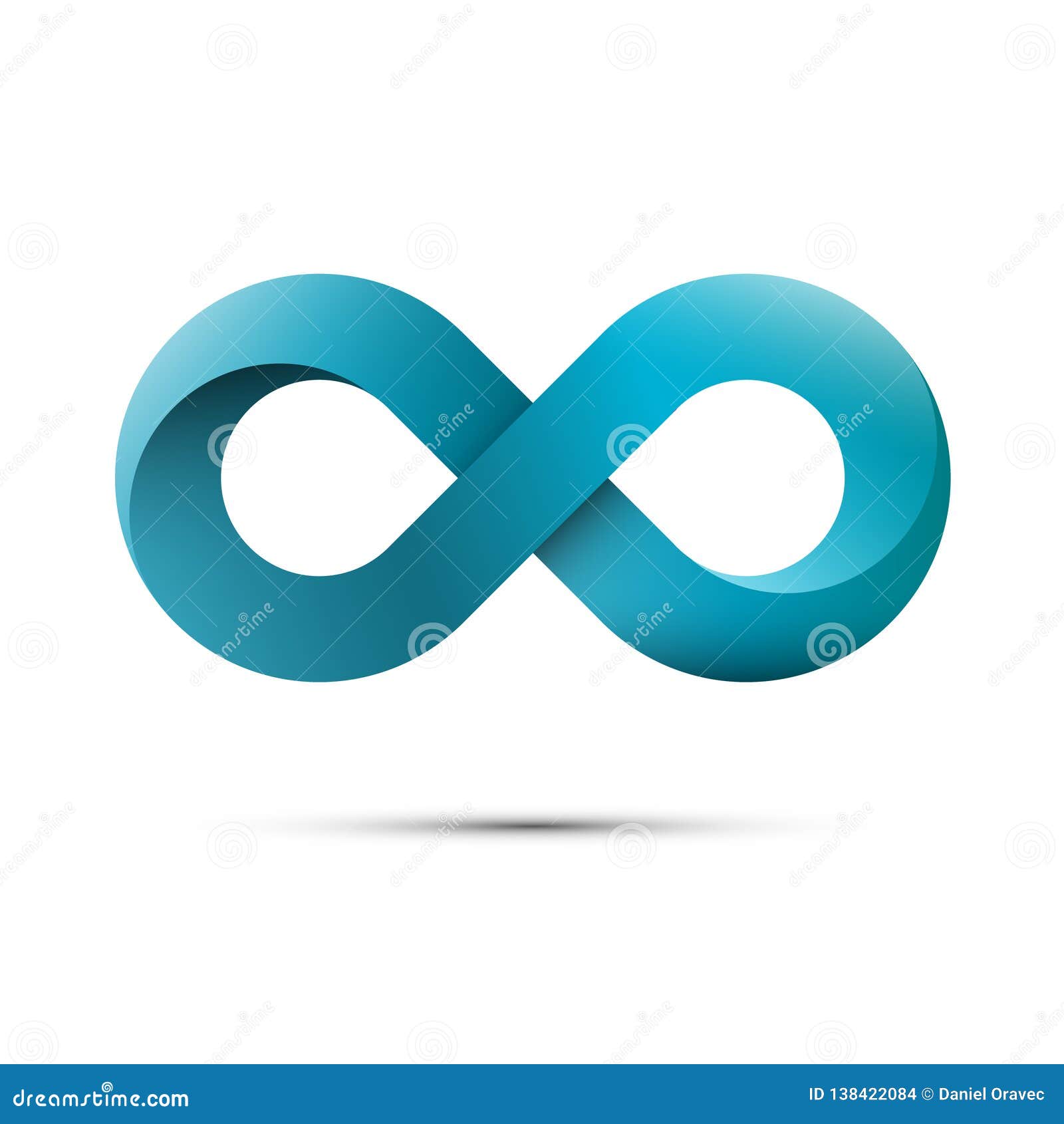 Infinity Symbol. Vector Endless Sign. Loop Logo. Stock Vector ...