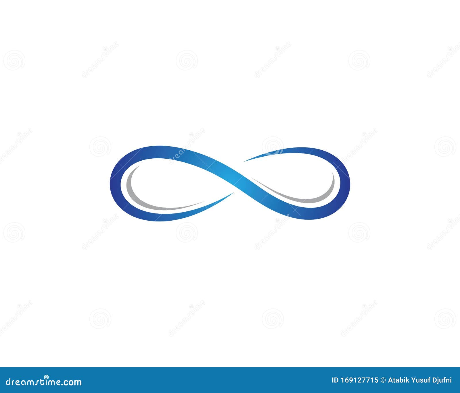 Infinity Symbol Vector Icon Stock Vector - Illustration of dynamic ...