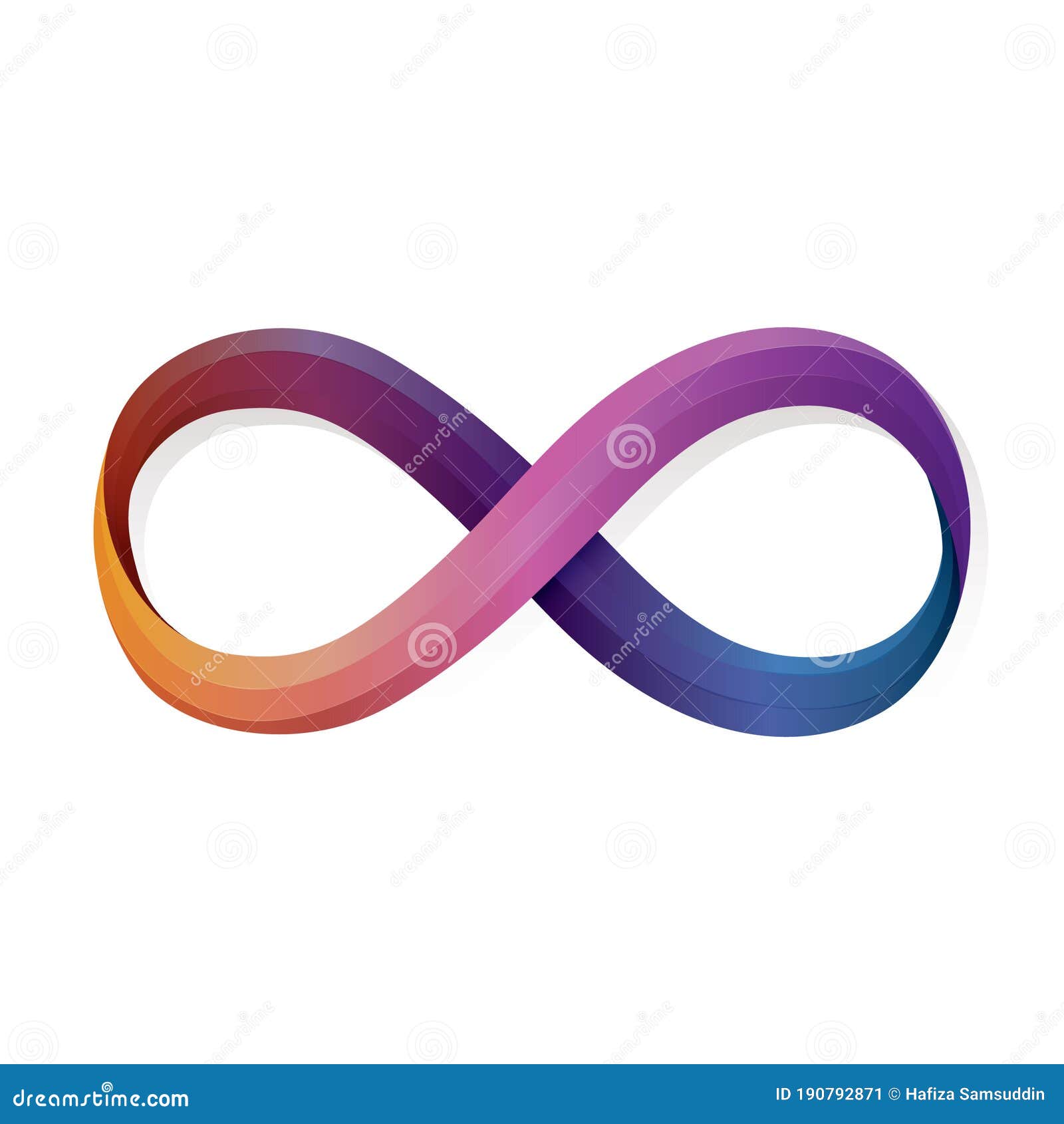 Infinity Symbol. Vector Illustration Decorative Design Stock Vector ...