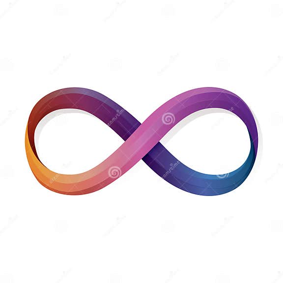Infinity Symbol. Vector Illustration Decorative Design Stock Vector ...