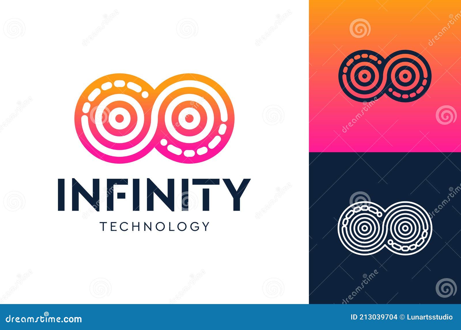 Infinity Tech Logo Vector Template, Creative Infinity Logo Design ...