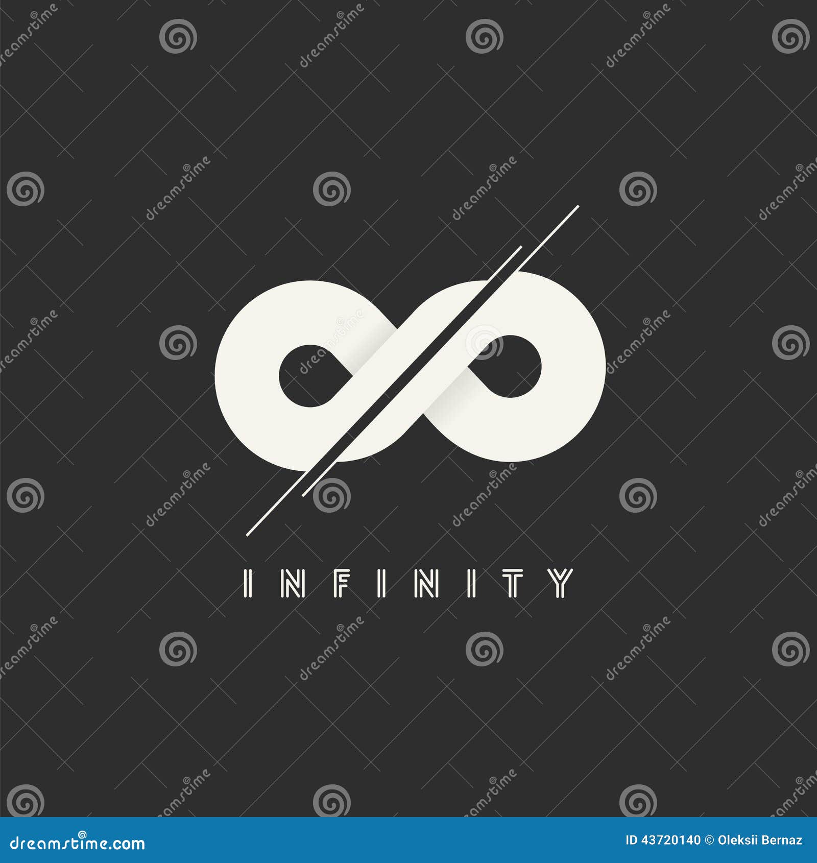 Infinity Vector Concept Symbol Icon Or Logo | CartoonDealer.com #43720140