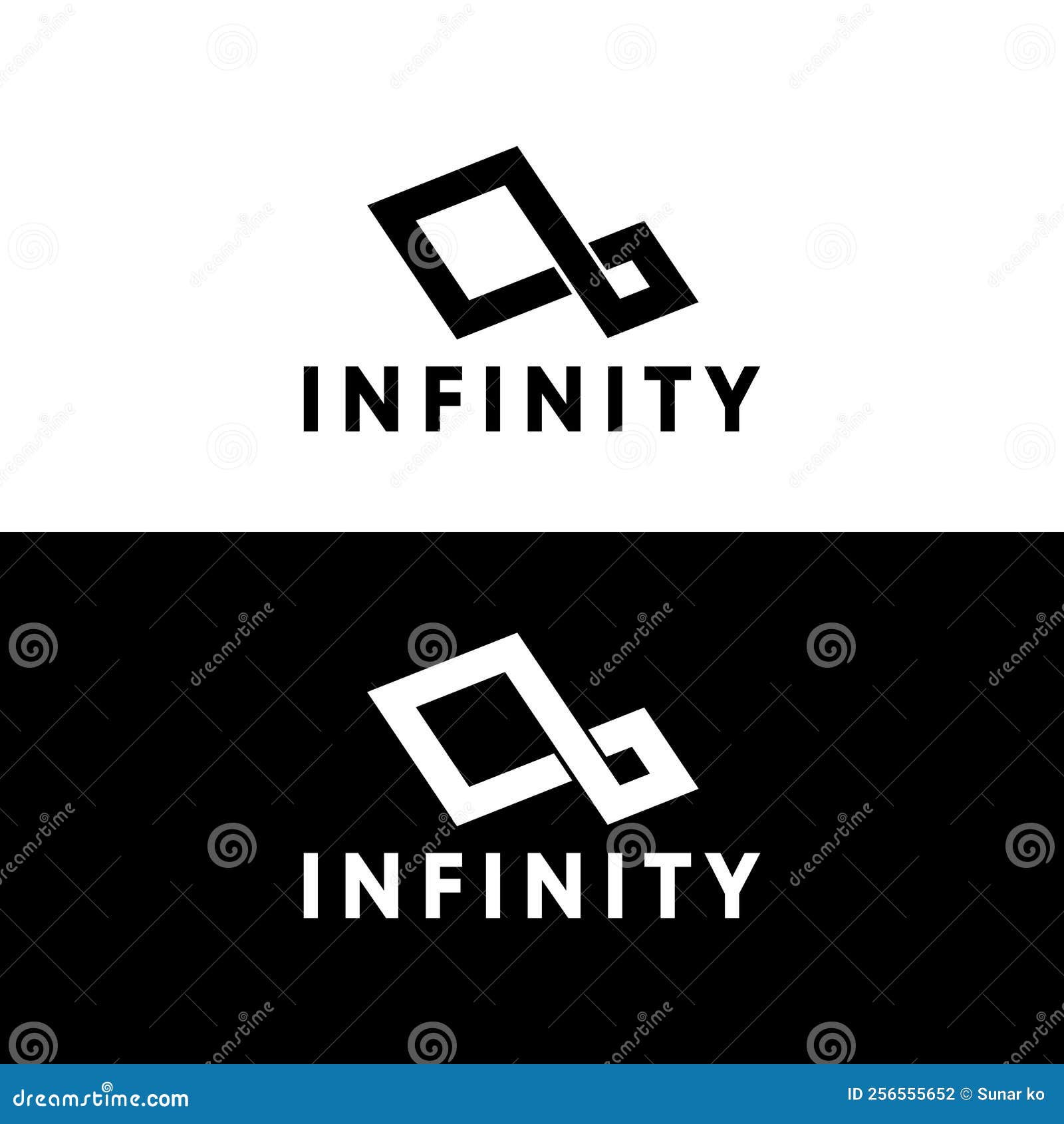 Infinity Vector Logo Template Illustration Design Stock Vector ...