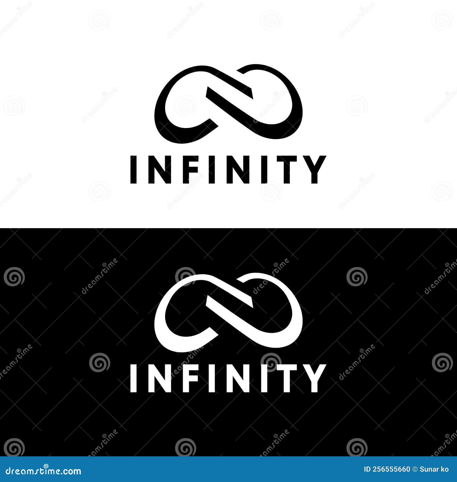 Infinity Vector Logo Template Illustration Design Stock Vector ...